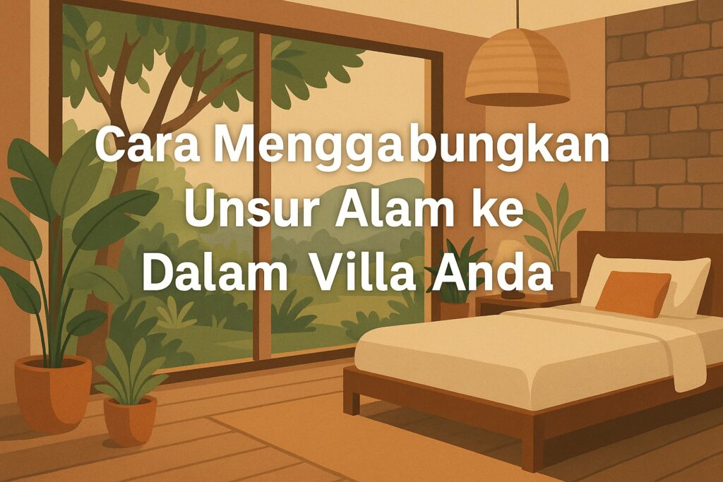 Cara Menggabungkan Unsur Alam ke Dalam Villa Anda - Properti1