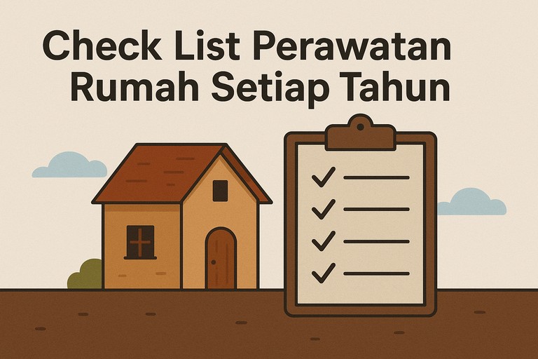 Check List Perawatan Rumah Setiap Tahun - Properti1