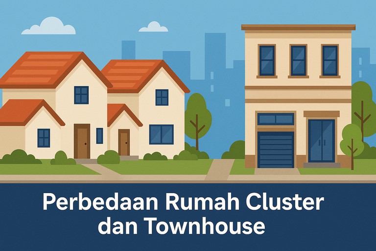 Perbedaan Rumah Cluster dan Townhouse - Properti1