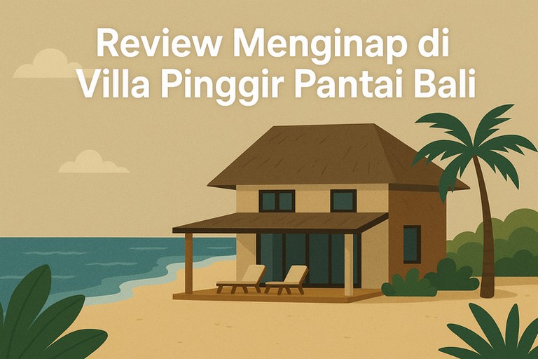 Review Menginap di Villa Pinggir Pantai Bali - Properti1