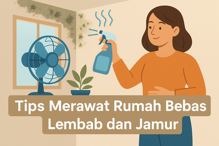 Tips Merawat Rumah Bebas Lembab dan Jamur - Properti1