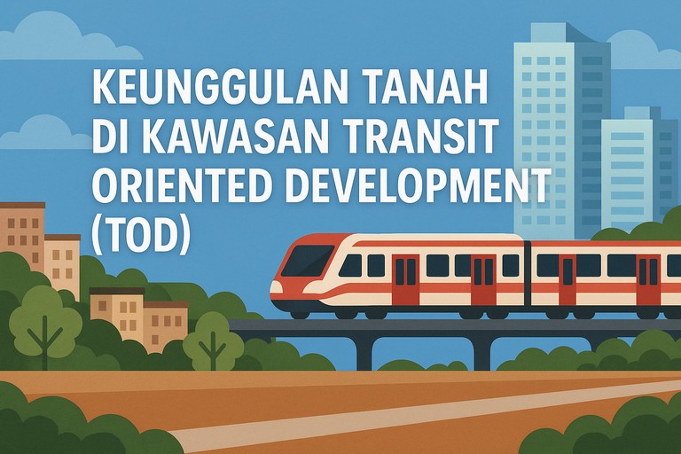Keunggulan Tanah di Kawasan Transit Oriented Development (TOD) - Properti1