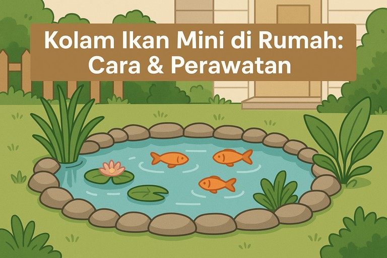 Kolam Ikan Mini di Rumah: Cara & Perawatan - Properti1