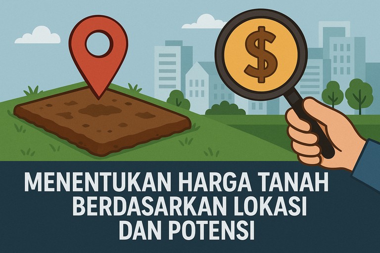 Menentukan Harga Tanah Berdasarkan Lokasi dan Potensi - Properti1