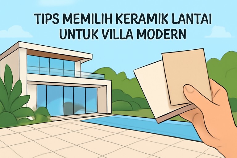 Tips Memilih Keramik Lantai untuk Villa Modern - Properti1