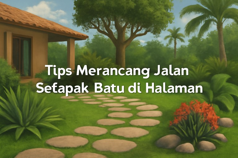 Tips Merancang Jalan Setapak Batu di Halaman - Properti1