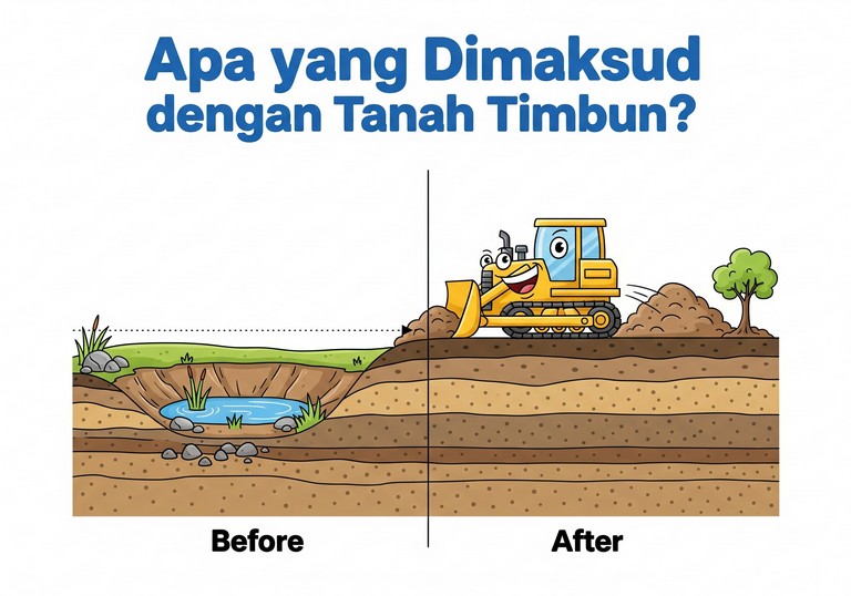 Apa yang Dimaksud dengan Tanah Timbun? - Properti1