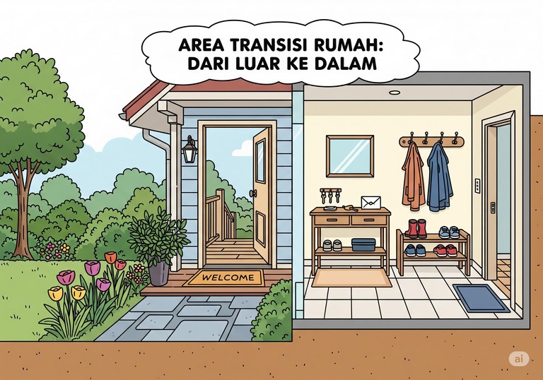 Area Transisi Rumah: Dari Luar ke Dalam - Properti1