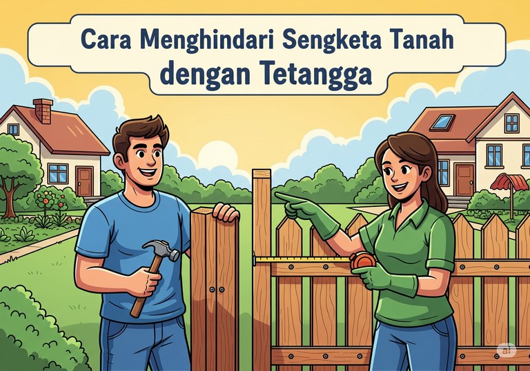 Cara Menghindari Sengketa Tanah dengan Tetangga - Properti1