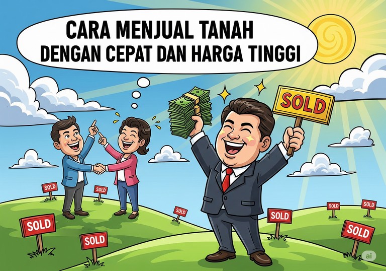 Cara Menjual Tanah dengan Cepat dan Harga Tinggi - Properti1