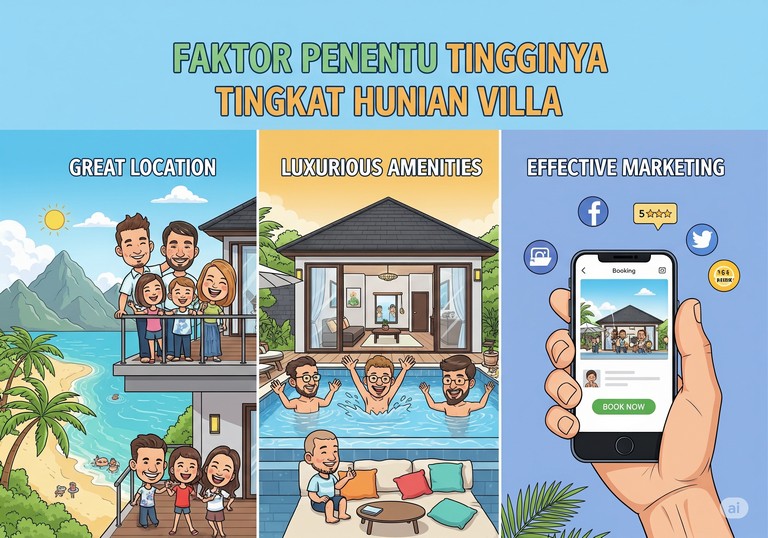 Faktor Penentu Tingginya Tingkat Hunian Villa - Properti1