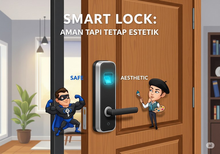 Smart Lock: Aman tapi Tetap Estetik - Properti1