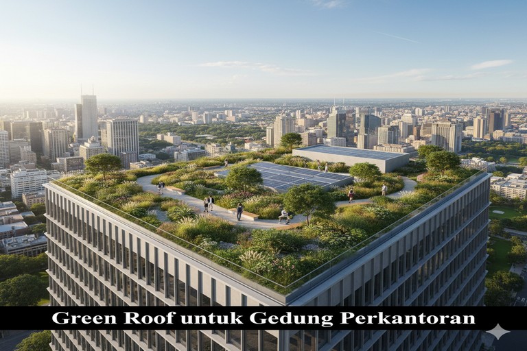 Green Roof untuk Gedung Perkantoran - Properti1