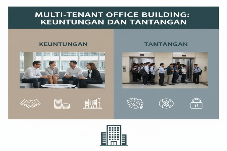 Multi-Tenant Office Building: Keuntungan dan Tantangan - Properti1