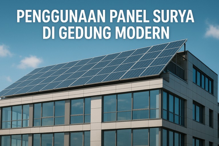 Penggunaan Panel Surya di Gedung Modern - Properti1